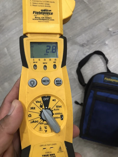 FIELDPIECE HS36 AUTO Ranging Stick Digital Multimeter With Bag $350.93 ...