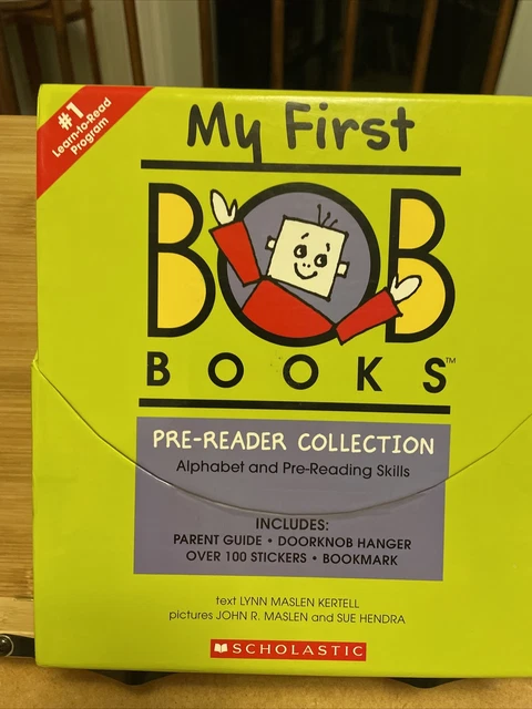 MY FIRST BOB Books Pre-Reader Collection Alphabet & Pre-Reading Skills ...