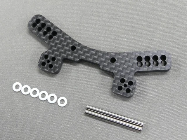 CARBON FRONT DAMPER Stay For Tn-394 Rd2.0 4Mm Thick, Unglossy Material £79.13 - PicClick UK