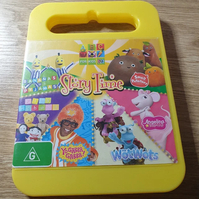 STORY TIME DVD ABC Kids R4 Bananas in Pyjamas Yo Gaba Wotwots Small ...