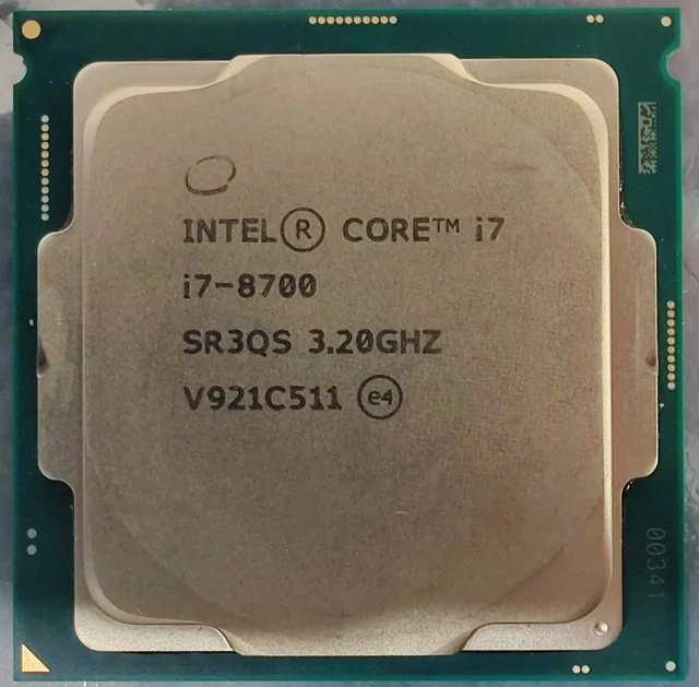 INTEL CORE I7 8700 CPU Processor LGA 1151 Tested working £81.89 ...