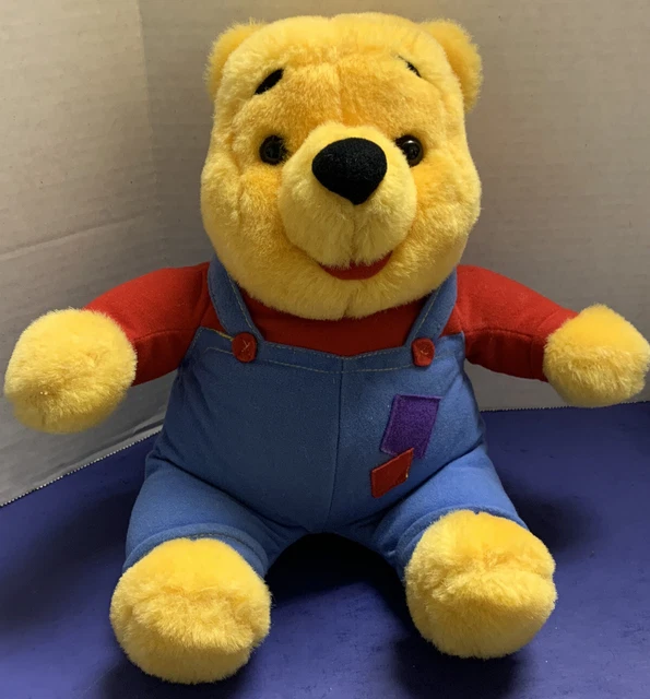 MATTEL DISNEY WINNIE The Pooh Hug 'N Wiggle Plush Talking Pooh Bear ...