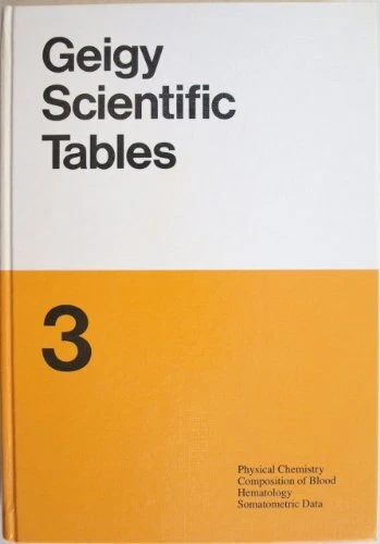 GEIGY SCIENTIFIC TABLES, Vol. 3: Physical Chemistry,... EUR 6,34 ...