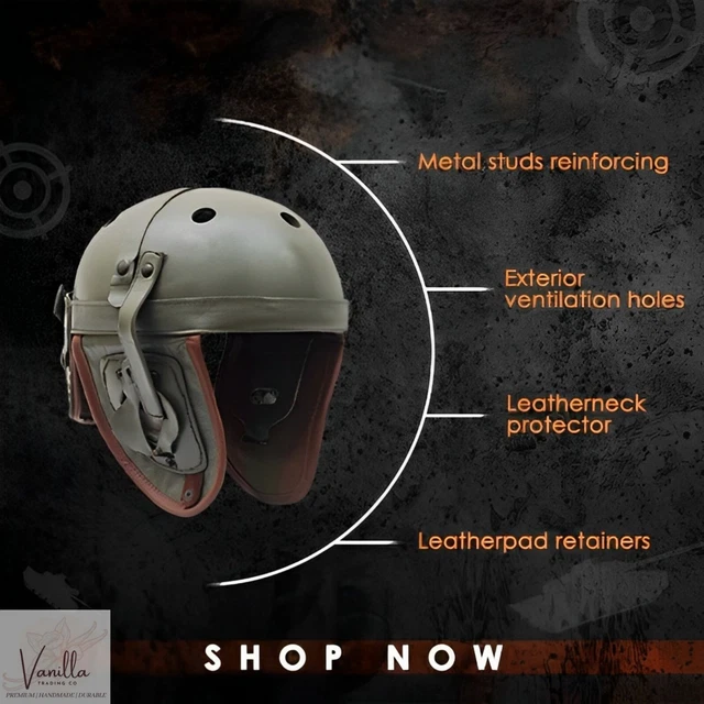 US M1938 TANKER Helmet Wwii Us Tanker Jeep Helmet Replica Antique ...