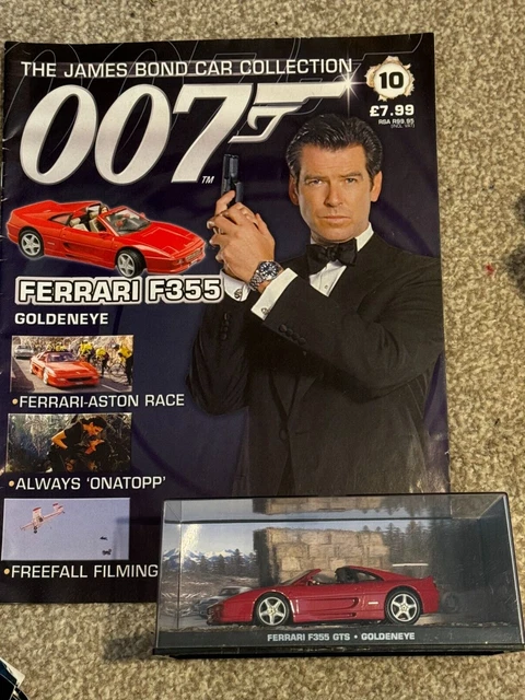 JAMES BOND CAR collection - #10: FERRARI F355 - (goldeneye) EUR 8,15 ...
