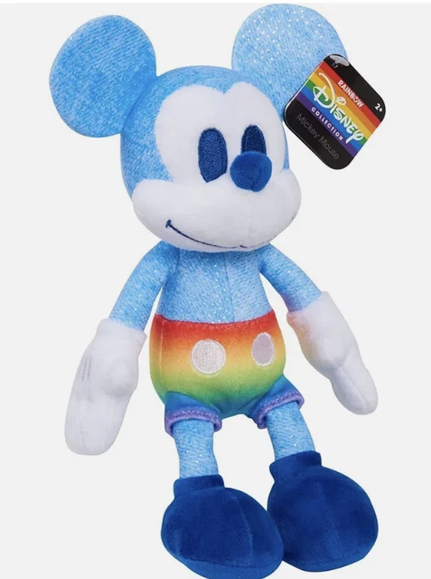 DISNEY RAINBOW COLLECTION Mickey Mouse Plush Pride 8 Inch NEW £7.50 ...
