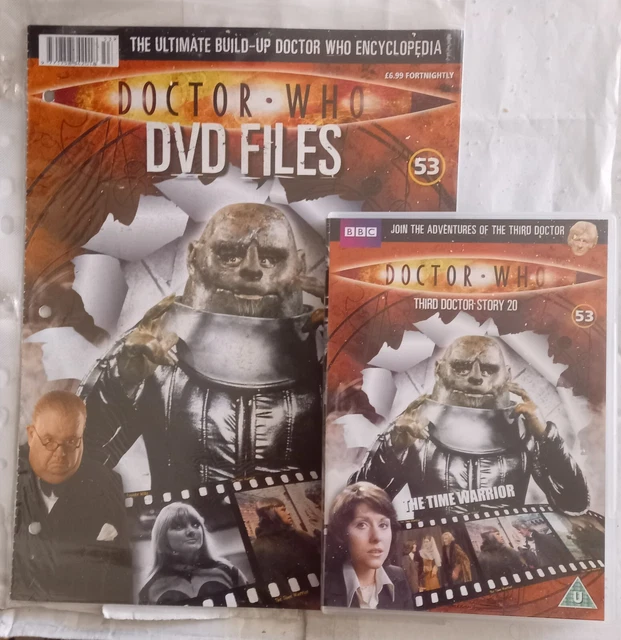 DOCTOR WHO DVD Files #53 Third Doctor Story 20 The Time Warrior (DVD ...