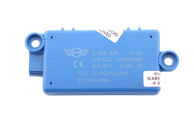MINI R57 CABRIO Convertible DWA Alarm System Relay ECU 3455306 6575 ...