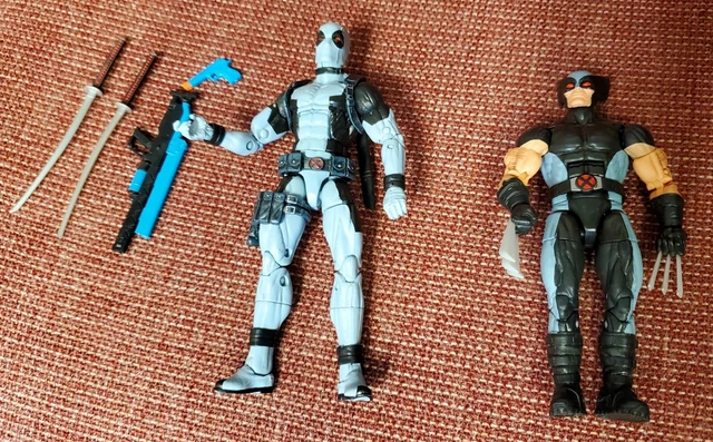 HASBRO MARVEL LEGENDS Wolverine & Deadpool X-force Costumes 6" Action ...