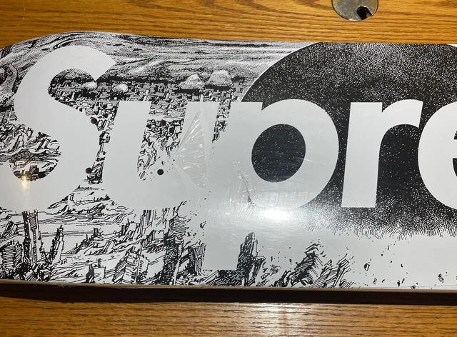 SUPREME × AKIRA Neo-TOKYO Skateboard DECK with a sticker bonus $599.99 ...
