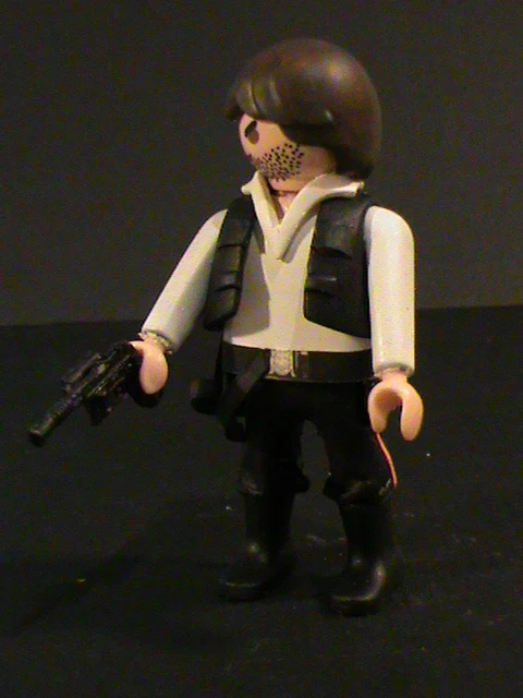 PLAYMOBIL CUSTOM STAR Wars Han Solo Ref-0006 Bis EUR 39,67 - PicClick FR