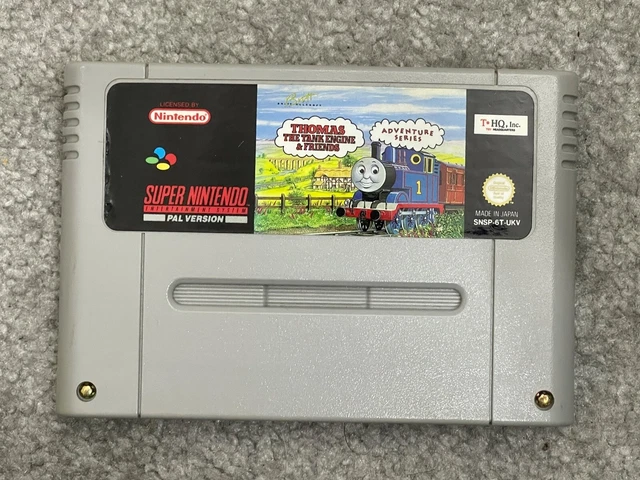 THOMAS THE TANK Engine & friends Adventure Super Nintendo SNES ...