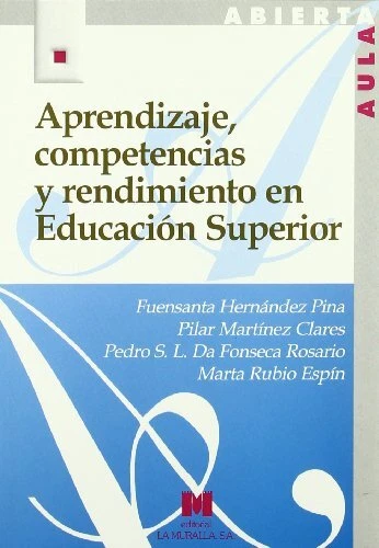 APRENDIZAJE, COMPENTENCIAS Y rendimiento en educación superior (Aula Abierta) EUR 12,10 ...