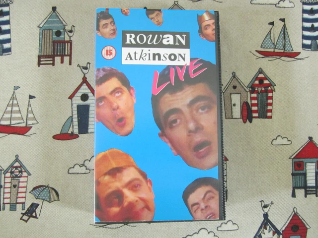 ROWAN ATKINSON LIVE 1992 Vhs Video Tape Uk Pal Format Only Ok £5.00 ...
