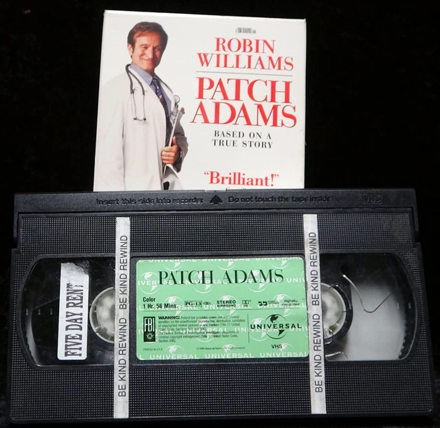 PATCH VHS ADAMS Robin Williams True Story Comedy EUR 7,81 - PicClick FR