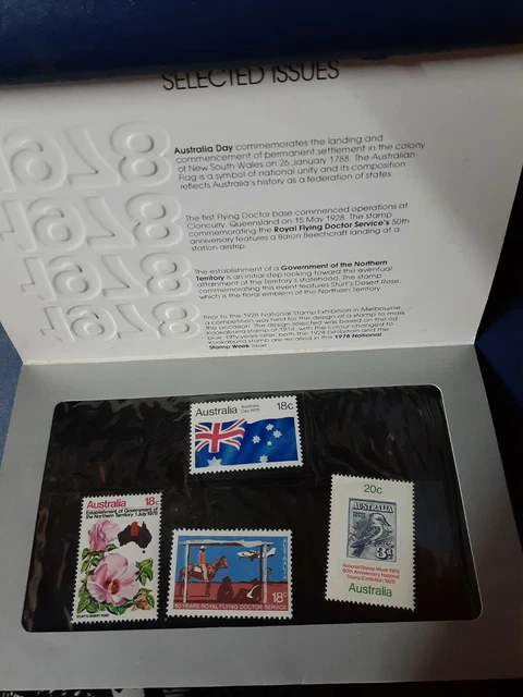 1978 AUSTRALIA STAMP presentation pack $2.50 - PicClick AU