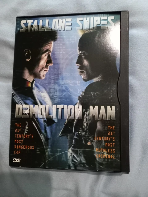 DEMOLITION MAN (DVD) Sylvester Stallone. 1986. Region 1. Rare/OOP ...