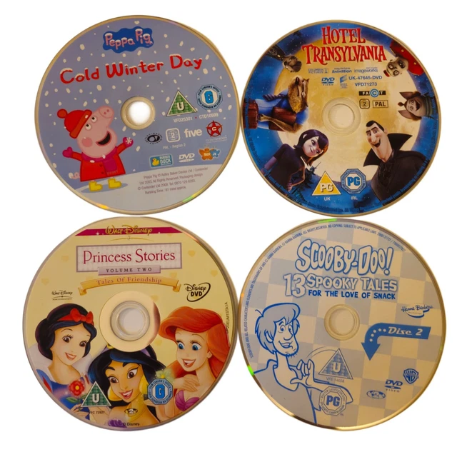 PEPPA PIG COLD Winter Day Hotel Transylvania DVD disc Set Collection ...