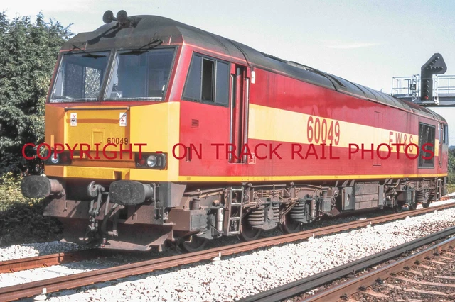 UK RAILWAY PHOTOGRAPH Of Class 60 60049. Rm60-694 £1.70 - PicClick UK