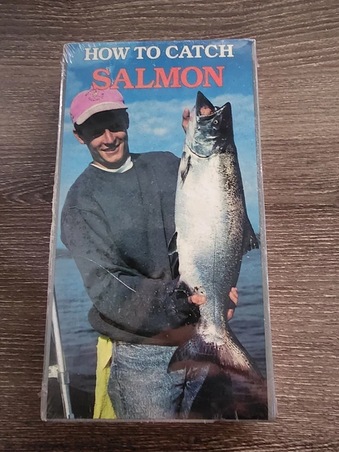 HOW TO CATCH Salmon (VHS) Fishing VHS 30 mins. 1989 Sealed £18.83 ...