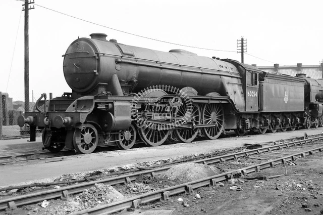 PHOTO BR BRITISH Railways Steam Locomotive Class A3 60054 at Doncaster ...