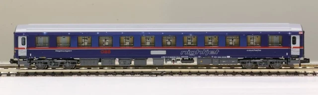 LS MODELS SPUR N 97032 ÖBB Nightjet EN 421--5 Wagen-Sonderserie Lemke ...