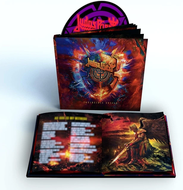 JUDAS PRIEST - Invincible Shield. Deluxe (2024) CD Digibook + 3 BT EUR ...