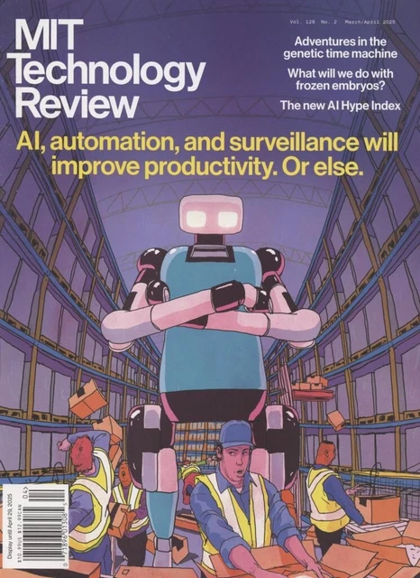 MIT TECHNOLOGY REVIEW Magazine March April 2025 £15.20 - PicClick UK