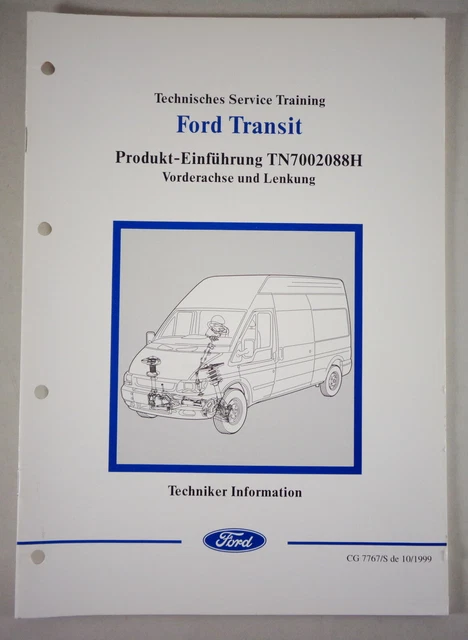 TECHNICAL INFORMATION TRAINING Introduction Ford Transit Front Axle ...
