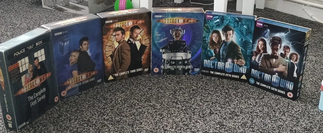 DOCTOR WHO DVD Box Sets x 6. Complete Series 1-6 Seasons 35 Discs BBC ...