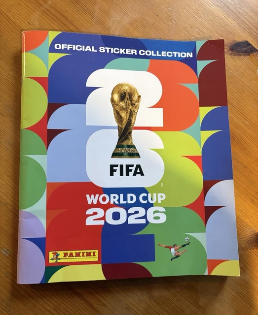 PANINI FIFA WORLD Cup 2026 Official Sticker Collection Album/Book ...