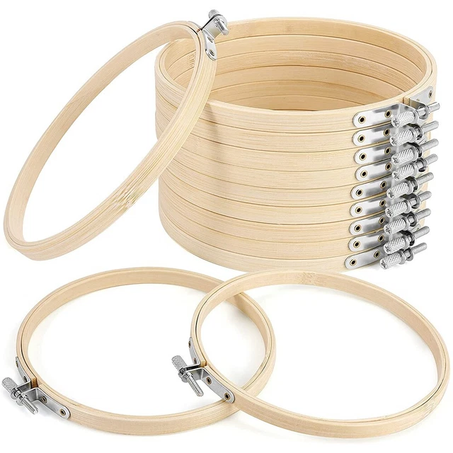 ENSEMBLE DE 12 Cerceaux à Broder Cerceaux à Broder Ronds Cerceaux en ...