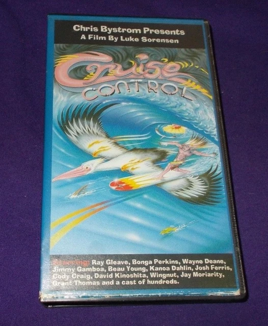 CRUISE CONTROL VHS Pal Chris Bystrom Luke Sorensen Ray Gleave Bonga ...