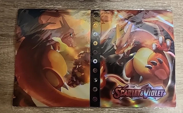 POKÉMON CARD PROTECTOR portfolio. Charizard Scalet and Violet New ...