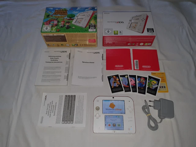 CONSOLE NINTENDO 2DS en boite pack animal crossing new leaf sans jeu £84.06 - PicClick UK