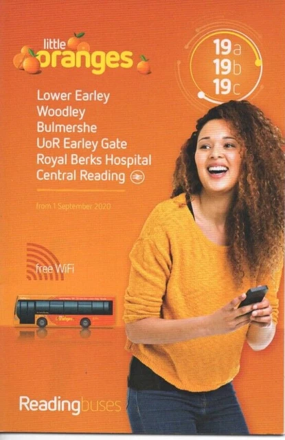 READING BUSES BUS Timetable - 19A/19B - Lower Earley-Woodley-Reading ...