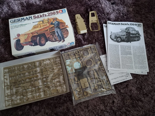 TAMIYA 1/35 SDKFZ 250/9 Armoured Car 35115 £44.99 - PicClick UK