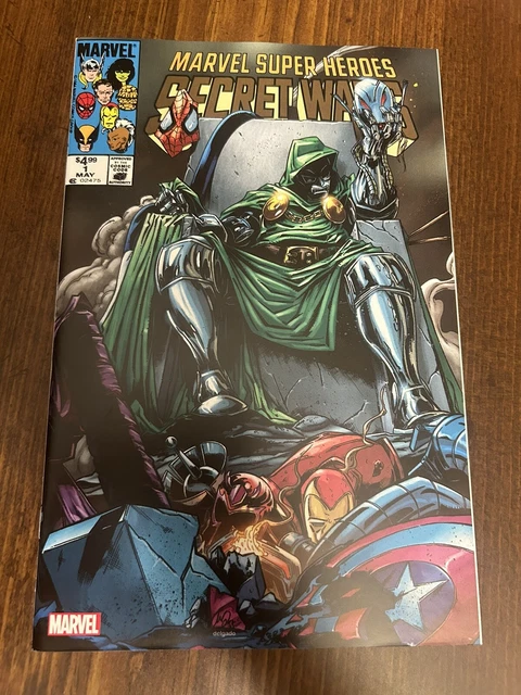 SECRET WARS # 1 Delgado Exclusive Dr Doom Avengers 1 EUR 0,89 - PicClick FR