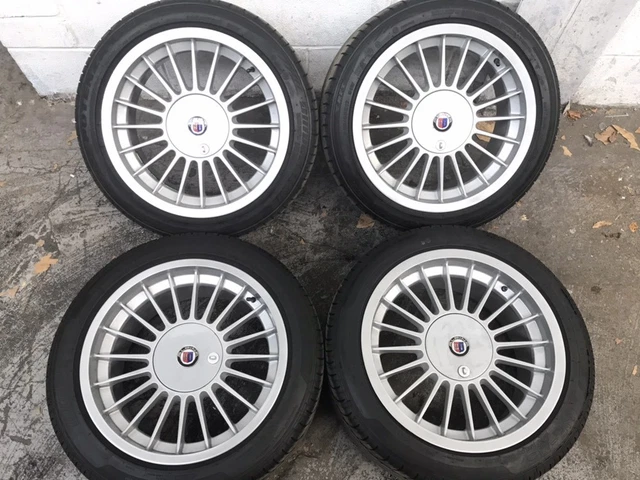 ALPINA BMW 17” Genuine Classic Wheels & Tyres Mint E36 E46 5x120 17x8 ...
