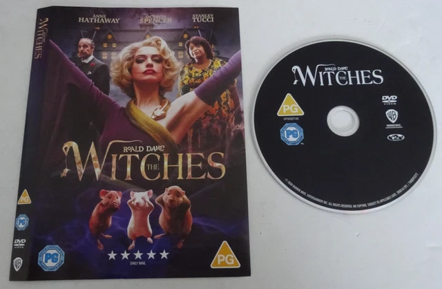ROALD DAHL'S THE Witches DVD Anne Hathaway NO CASE £3.00 - PicClick UK