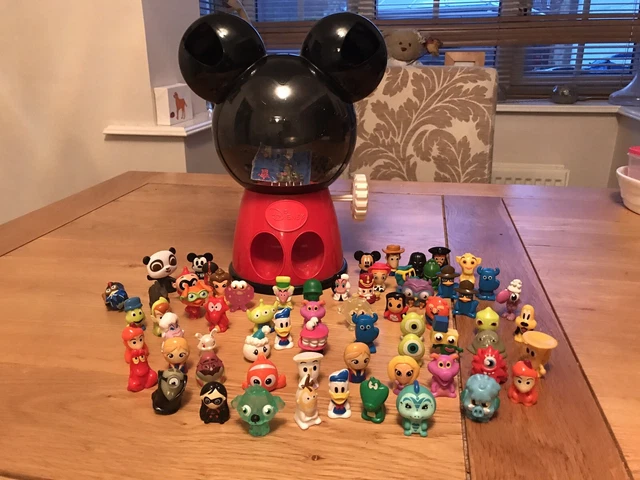 RARE DISNEY MICKEY Mouse Wikkeez Collection And Twist & Play Storage ...