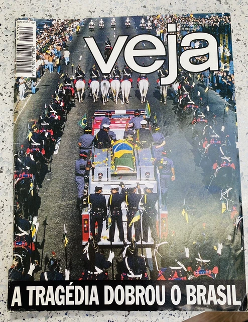 VINTAGE RARE EDITION - AYRTON SENNA VEJA Magazine BRAZIL - May 1994 £16 ...