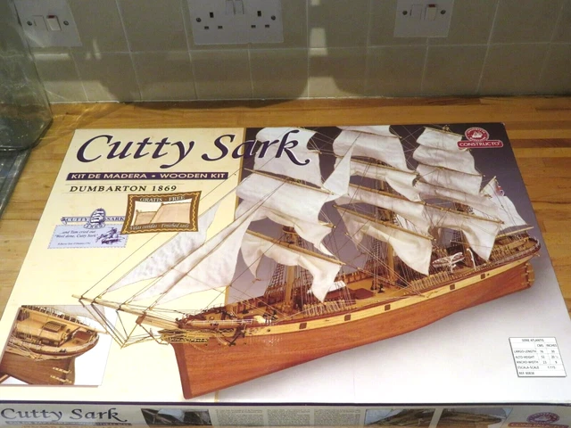CUTTY SARK WOOD ship model kit by Constructo £99.99 - PicClick UK