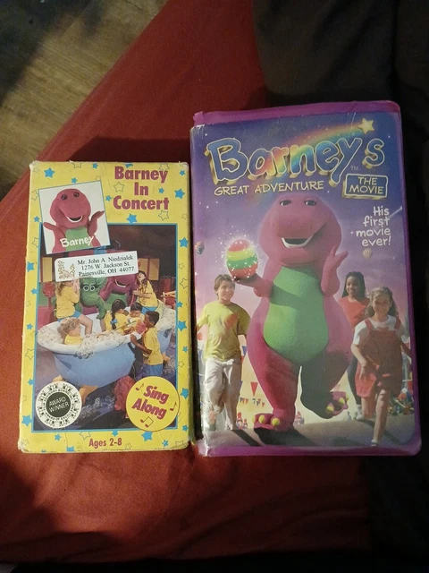 BARNEY VHS VINTAGE Set Of 2 £8.91 - PicClick UK