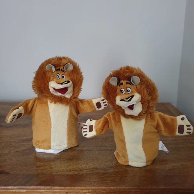 PERSIL MADAGASCAR ESCAPE 2 Africa 2008 Lion Puppets Bundle of 2 £7.99 ...