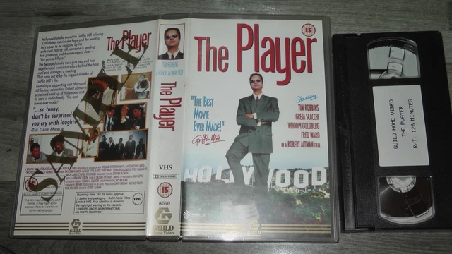 THE PLAYER VHS Video Big Box Timecode Sample Dealer Rental Tape Guild £ ...
