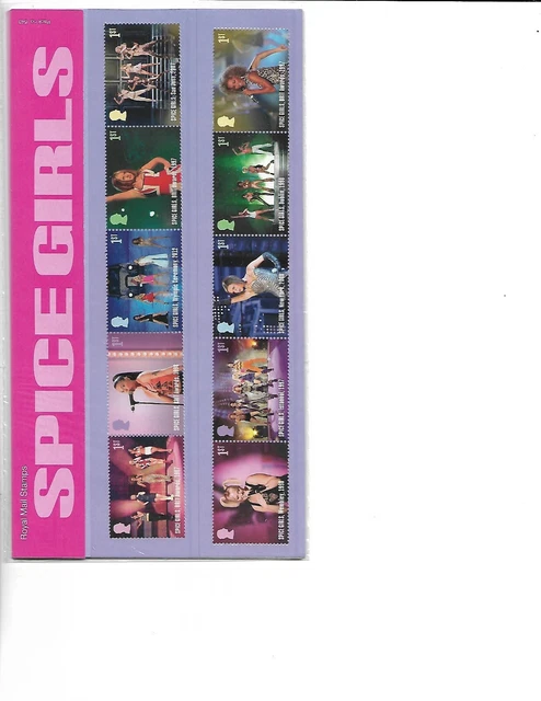 2024 ROYAL MAIL Presentation Pack The Spice Girls Including The Mini ...