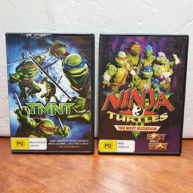TEENAGE MUTANT NINJA Turtles DVD bundle Next Mutation East meets West ...