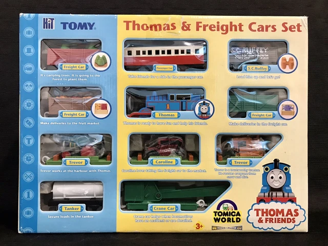 RARE 2003 TOMY Tomica World Thomas Tank Engine & Friends Freight Cars ...