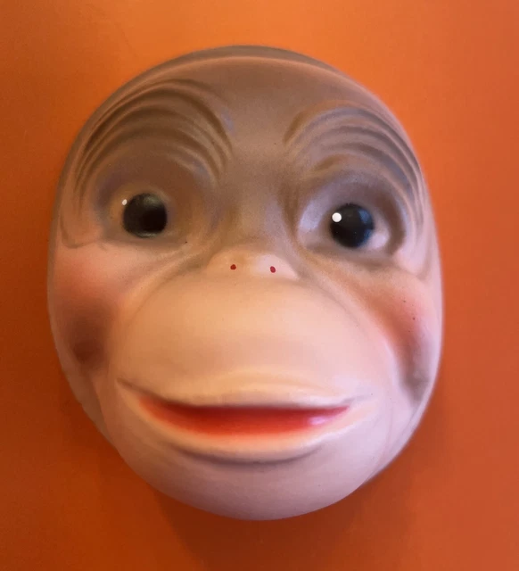 VINTAGE RETRO 1950-60S Plastic Monkey Face Kitsch Mask Craft Making ...